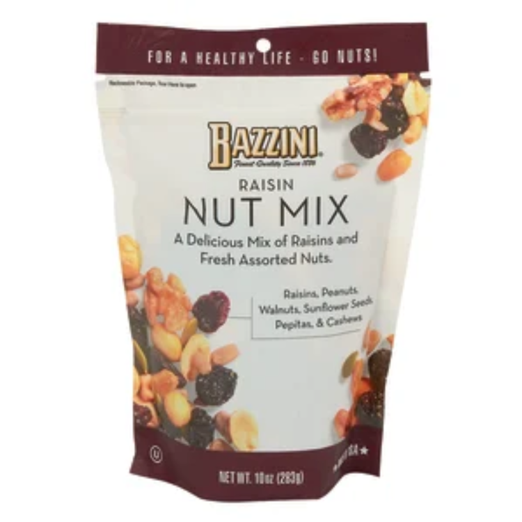 Bazzini Raisin Nut Party Mix - Get Great Value, Give to a Worthy Cause ...